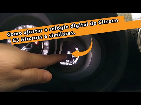 Comment Régler L'heure Sur La Citroën C3 Aircross ? - Citroen C3