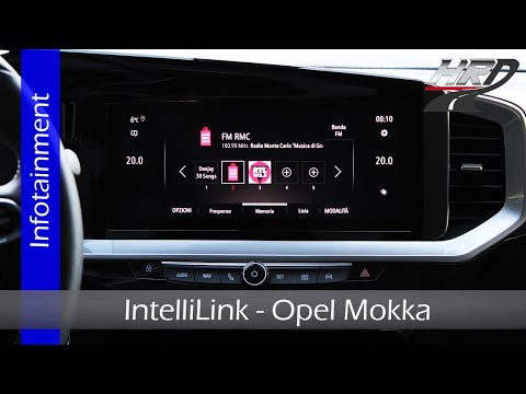 How do you set the time on the Opel Mokka 2023? (with video)