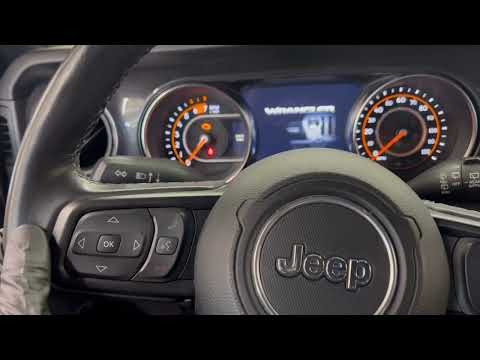 Come resettare la spia dell'olio della Jeep Wrangler 2021 - Jeep Wrangler (MK 4, JL)