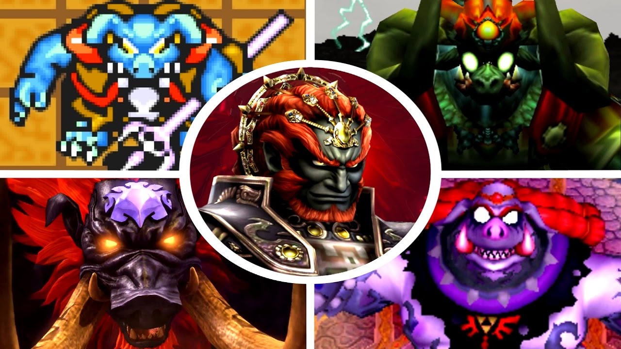 Evolution of Ganon Battles in Zelda Games (1986-2017) | FpvRacer.lt