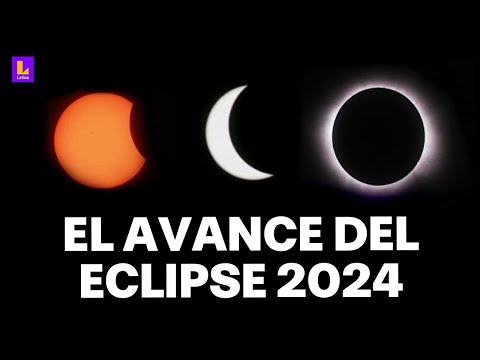 "El evento astronómico del siglo": Así fue el avance de la luna en el ...
