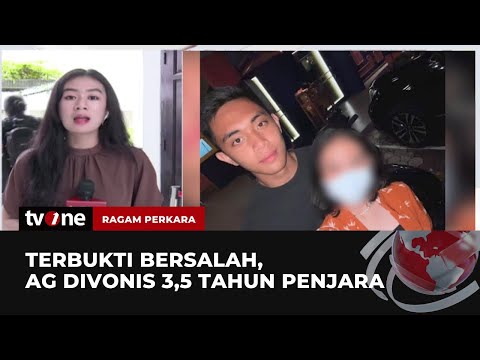 AG, Kekasih Mario Dandy Divonis 3,6 Tahun Penjara - tvOne