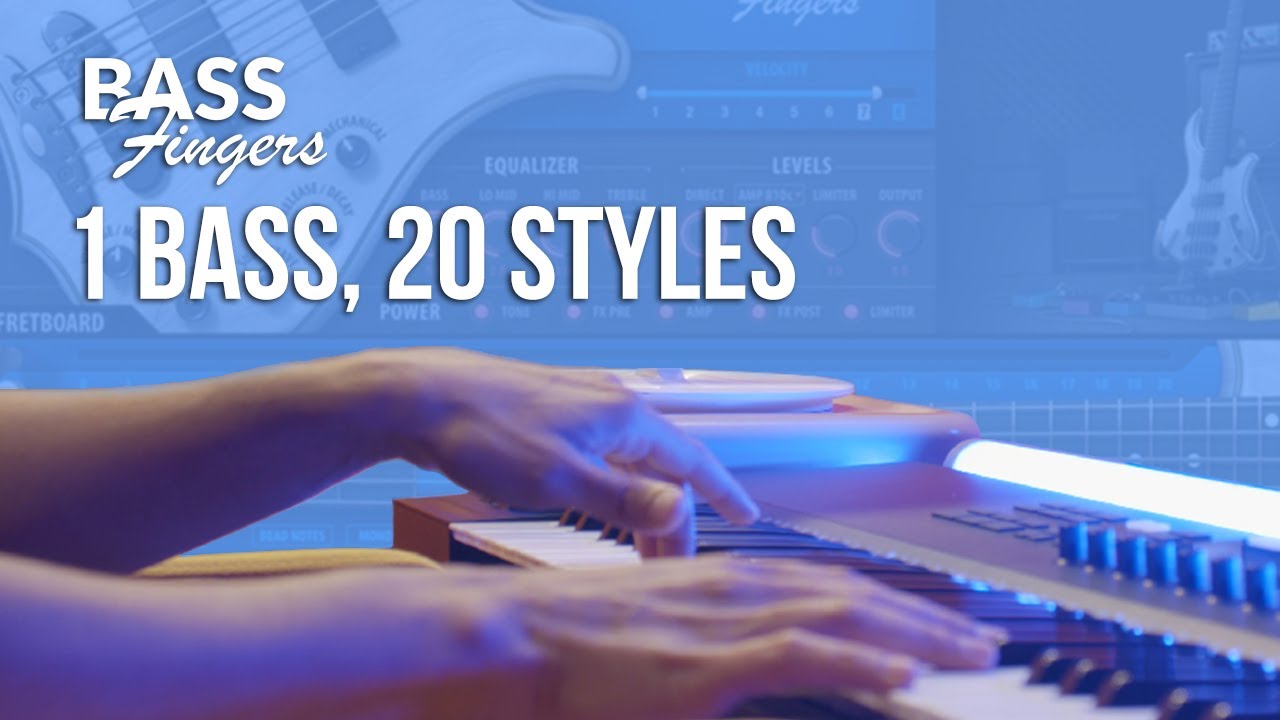 20 Basslines on Keyboards with the Bass Fingers Plugin | Waves