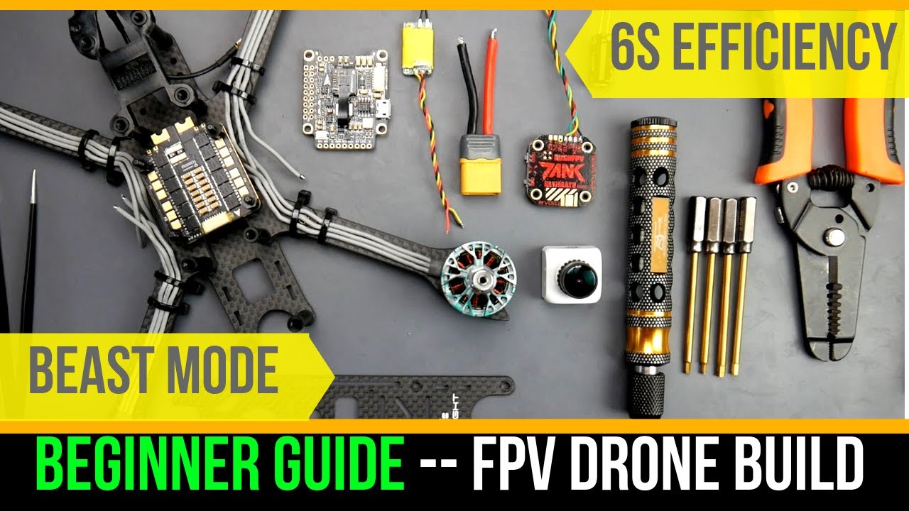 Beginner Guide // How To Build A FPV Drone 2019 | FpvRacer.lt