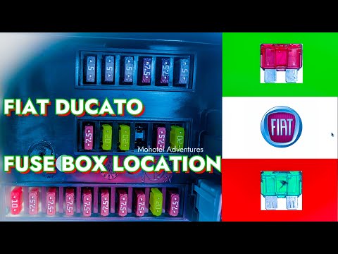 Dove si trova la scatola dei fusibili del Fiat Ducato - Fiat Ducato (X250)