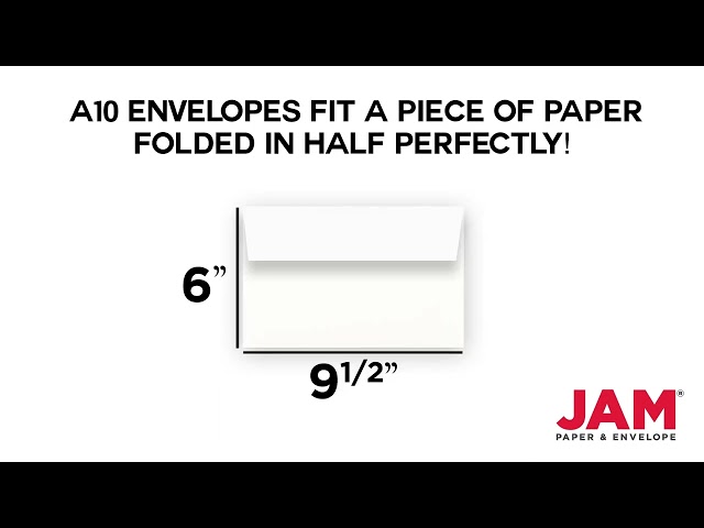 What Size Is An A10 Envelope StuffSure