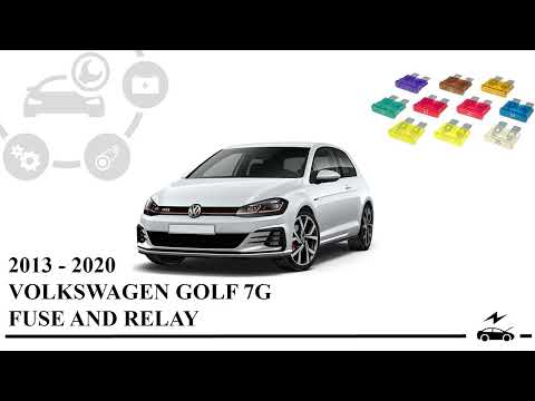 Schéma et disposition des fusibles de la Volkswagen Golf - Volkswagen Golf (Golf 7, MK 7, Golf VII)