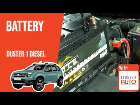 How to remove the battery of a Dacia Duster (with video)