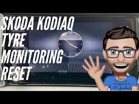 How to reset the tire warning light on the Skoda Kodiaq? - Skoda Kodiaq ...