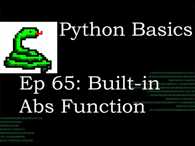 How To Do Absolute Value In Python Bitrot sh