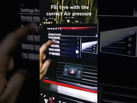 How do you reset the tire pressure light on the Audi Q5? (With video)