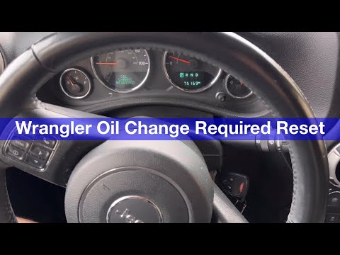 Come resettare la spia dell'olio della Jeep Wrangler 2017 - Jeep Wrangler (MK 3, JK)