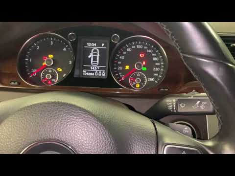 Come effettuare il reset della spia dei servizi della Passat B7 ...