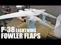 How to Make Fowler Flaps - P-38 Lightning | Flite Test | FpvRacer.lt