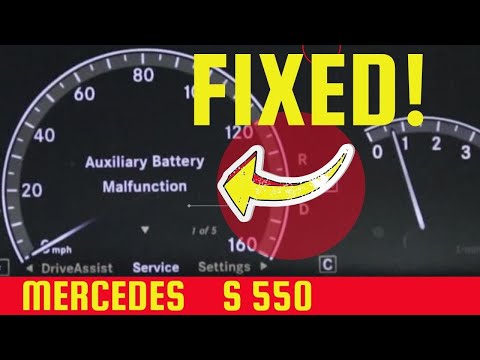 How to replace the backup battery of a Mercedes S-Class W221 version ...