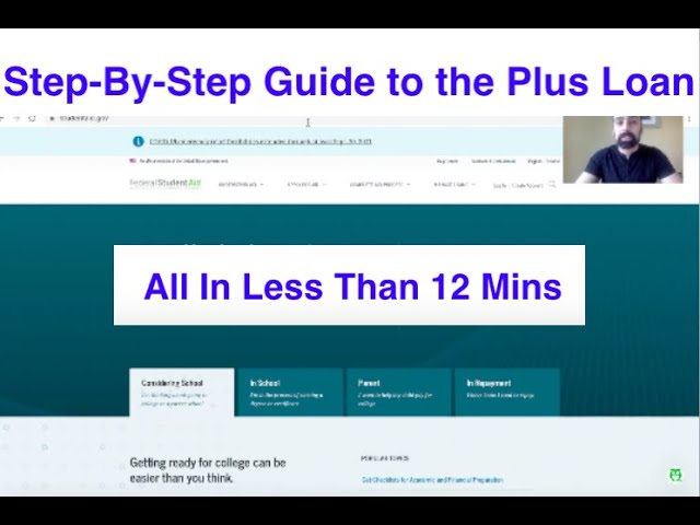 How To Get A Parent Plus Loan Commons credit portal