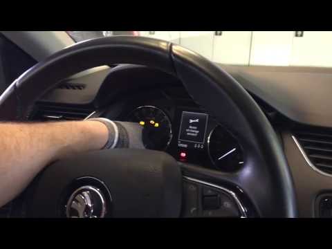 Reinicio del indicador de cambio de aceite (servicio) en el Skoda Octavia. - Skoda Octavia (5E ...