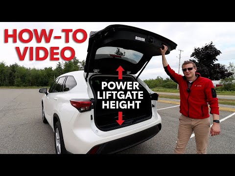 How to adjust the height of the Rav4 tailgate (with video)