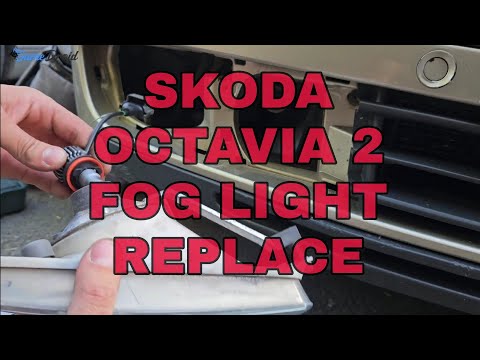 Sostituzione della lampadina del fendinebbia anteriore della Skoda Octavia - Skoda Octavia (1Z ...